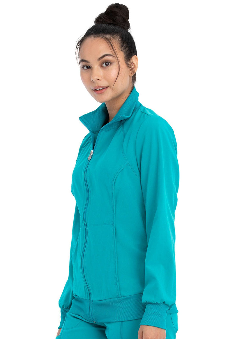 2391A Infinity Scrubs Zip Front Jacket | ScrubsIQ