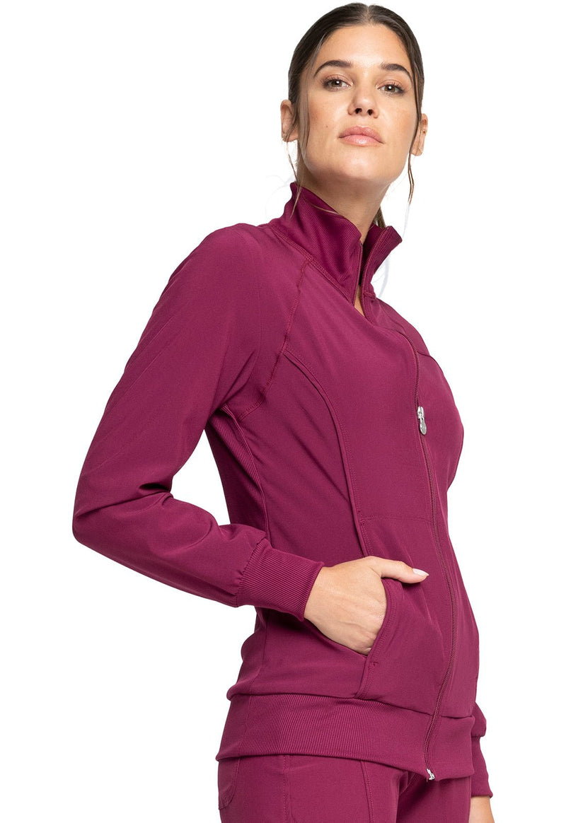 2391A Infinity Scrubs Zip Front Jacket | ScrubsIQ